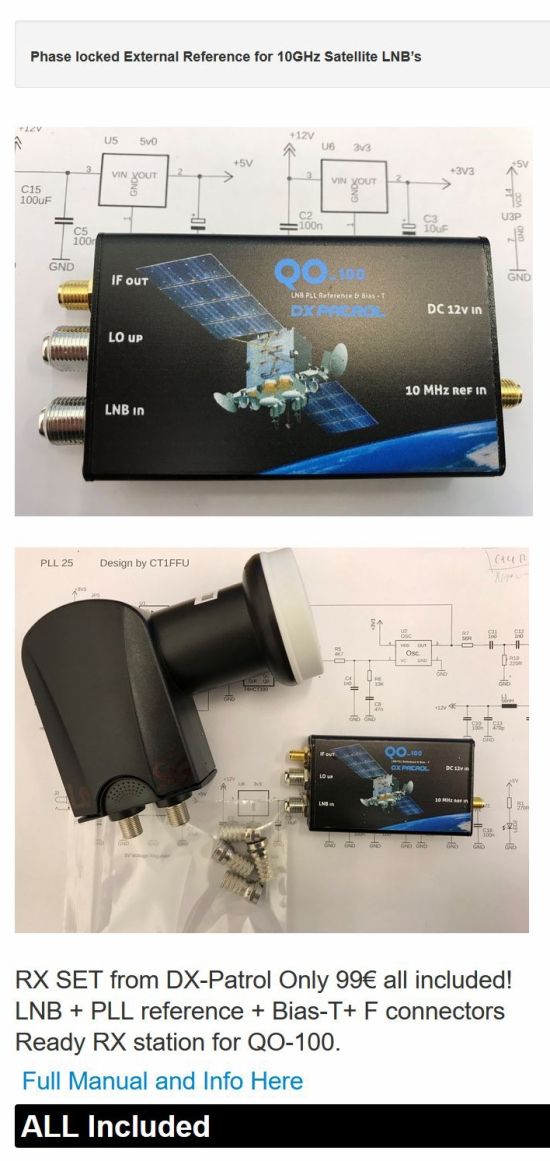QO-100 Geo Sat - RX eval